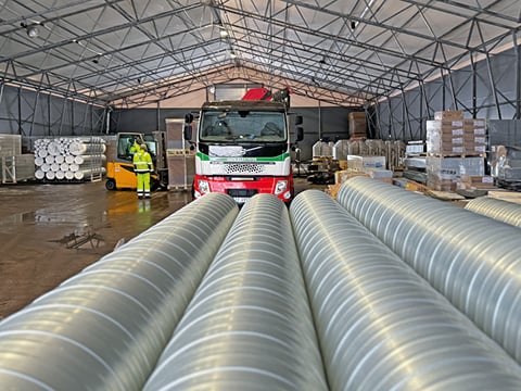 Byggeplasslogistikk med store fordeler for små byggmestere | Optimera.no