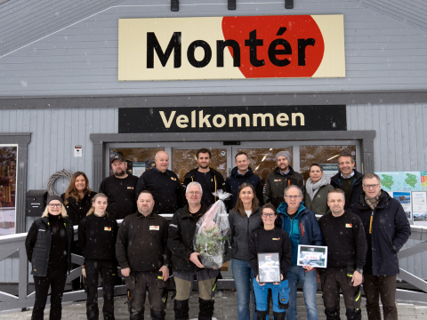 Montér Kvismo vant stor nasjonal butikkåring | Optimera.no